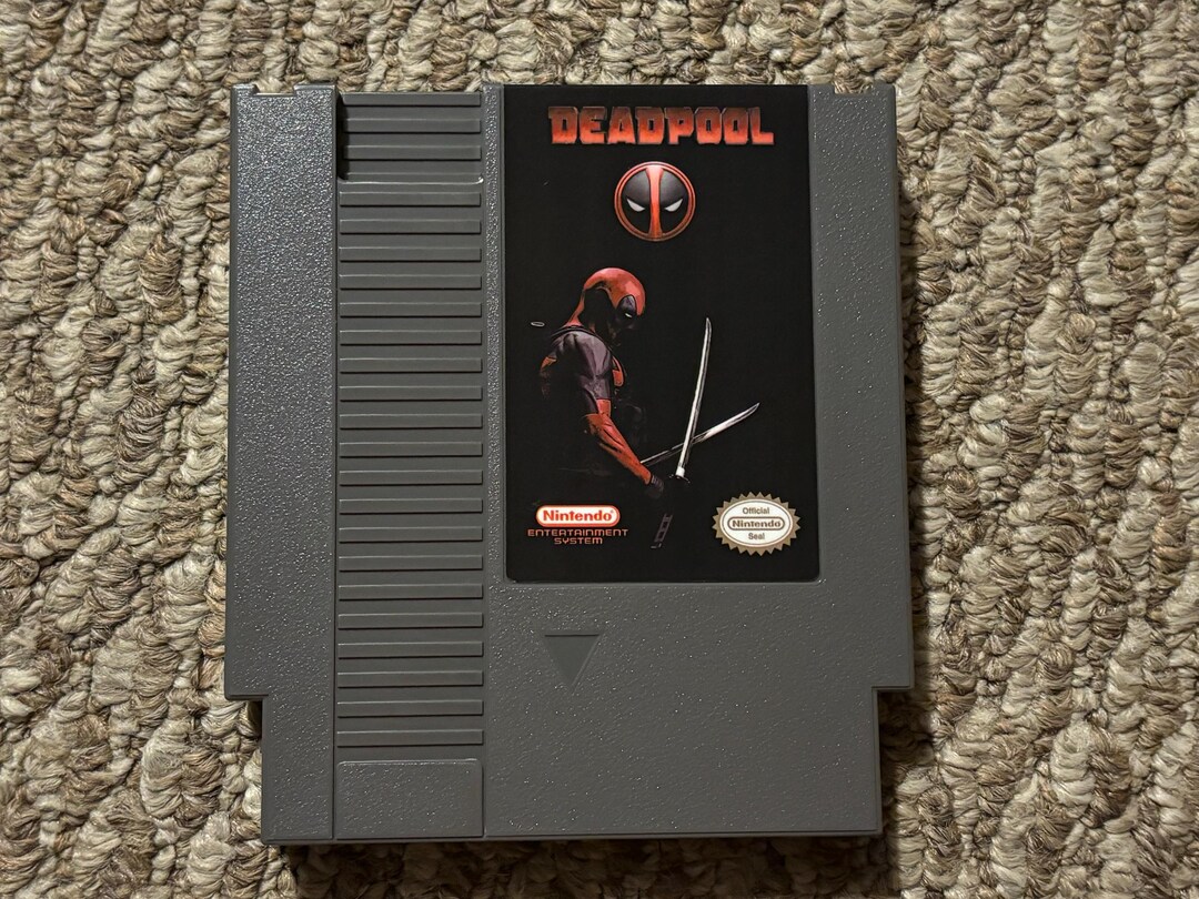 Deadpool Nintendo NES Video Game - Etsy