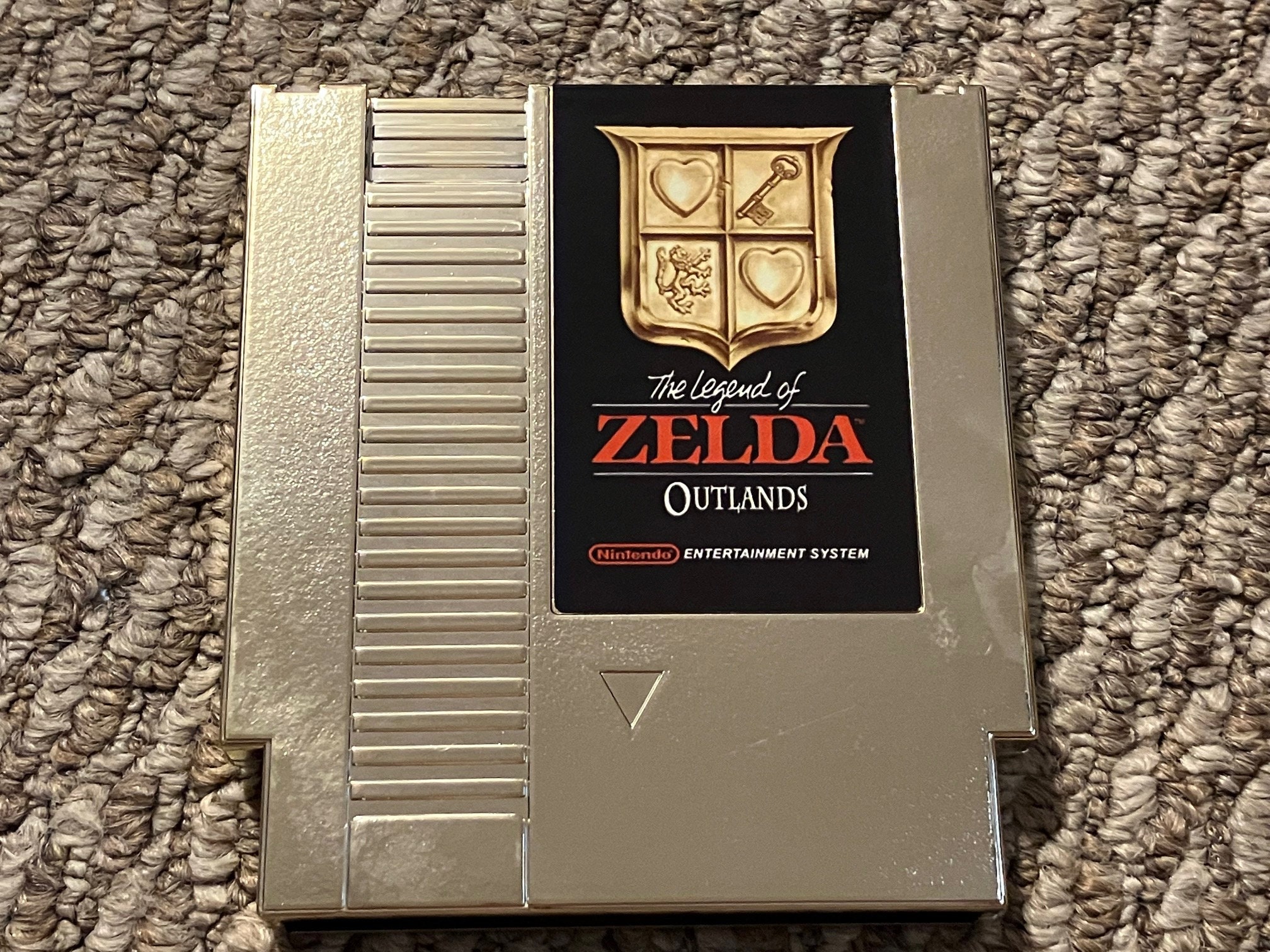 Original Nintendo Zelda Test Cartridge