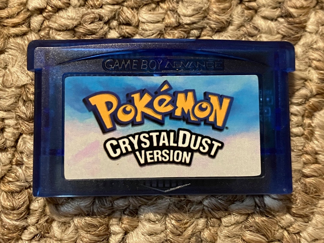 Pokemon Crystal Dust Nintendo Game Boy Advance GBA Video Game - Etsy