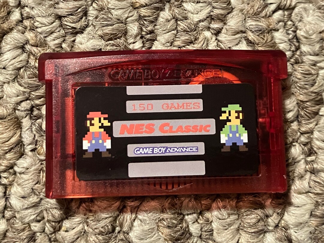 NES Classics 150 in 1 Nintendo Game Boy Advance GBA Video Game - Etsy