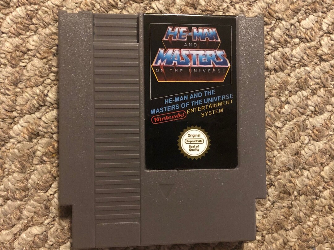 He-man and the Masters of the Universe Nintendo NES Video Game - Etsy UK