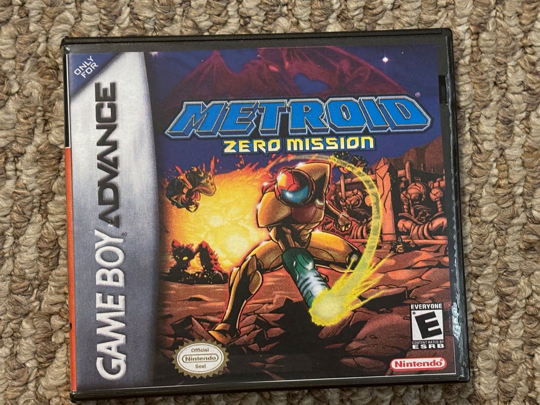 Metroid Zero Mission Nintendo Game Boy Advance GBA Video Game - Etsy