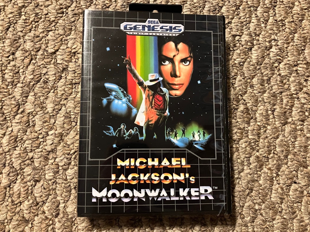 Michael Jackson's Moonwalker Sega Genesis Video Game - Etsy