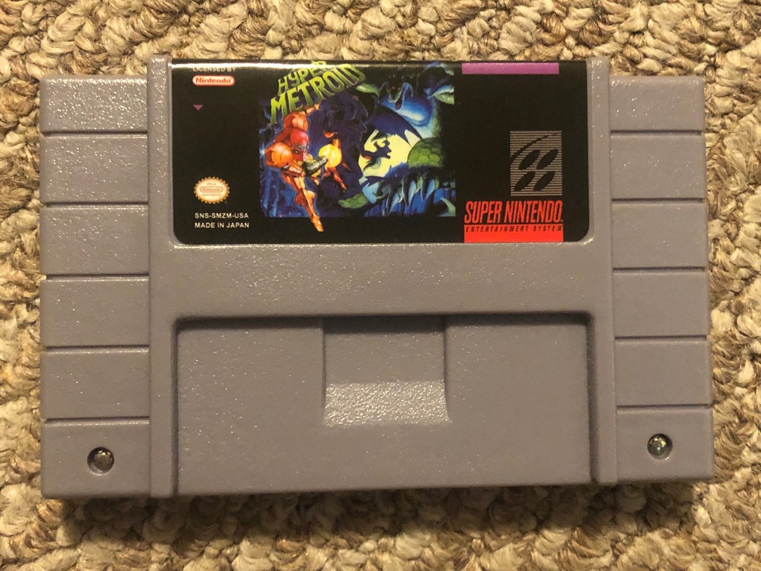 Hyper Metroid Super Nintendo SNES Video Game - Etsy