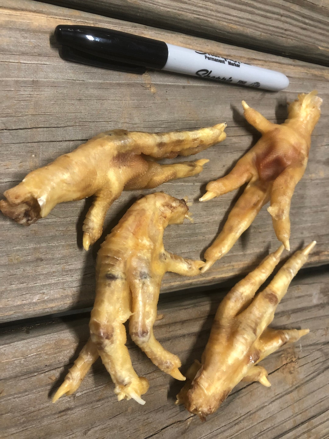 Chicken Feet, 30 Pack, Dehydrated All-natural Pet Candy Treat - Etsy