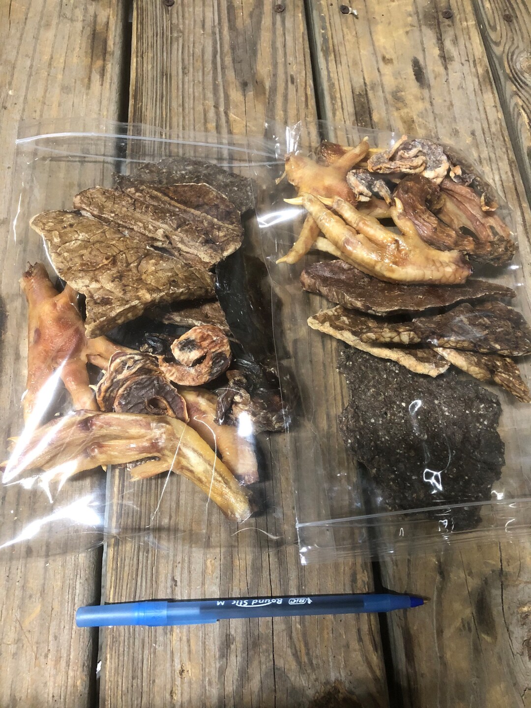 Variety Pack Assorted Treats Dehydrated All-natural Pet Candy Hair on ...