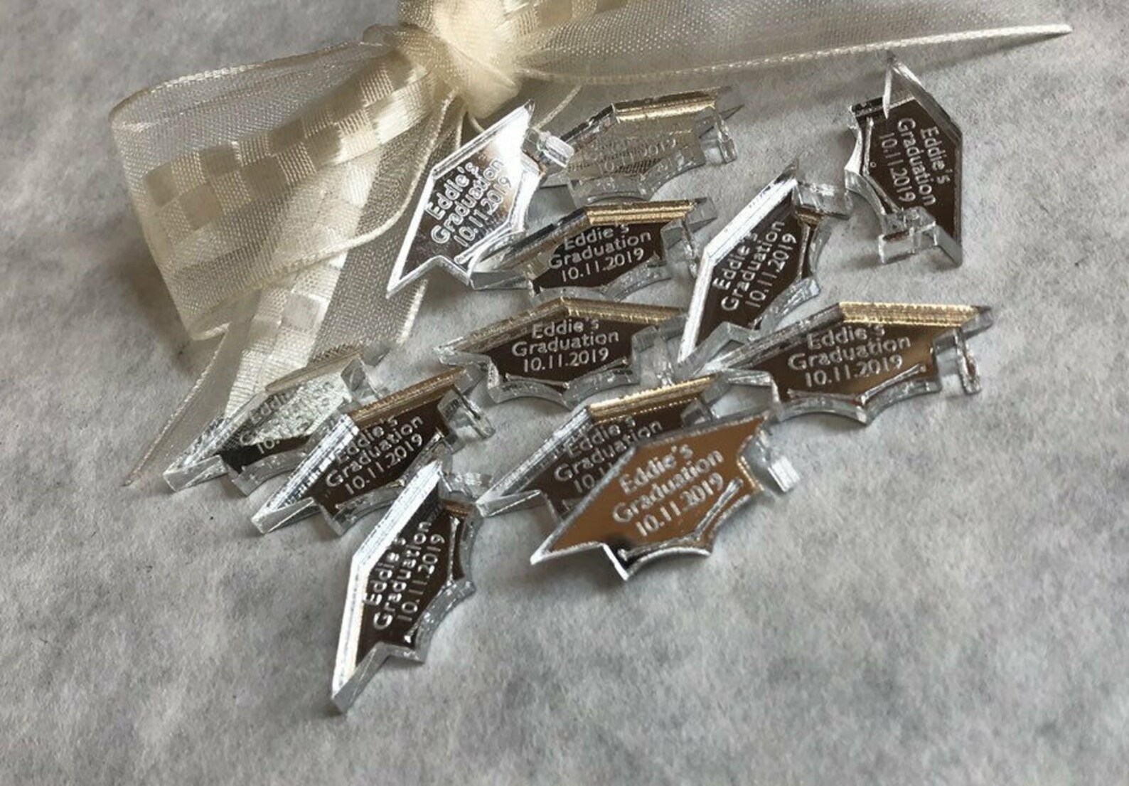 Graduation Cap Custom Confetti Personalised Table Decor Party - Etsy