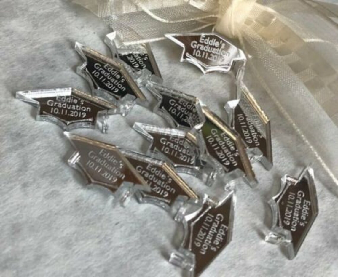 Graduation Cap Custom Confetti Personalised Table Decor Party - Etsy