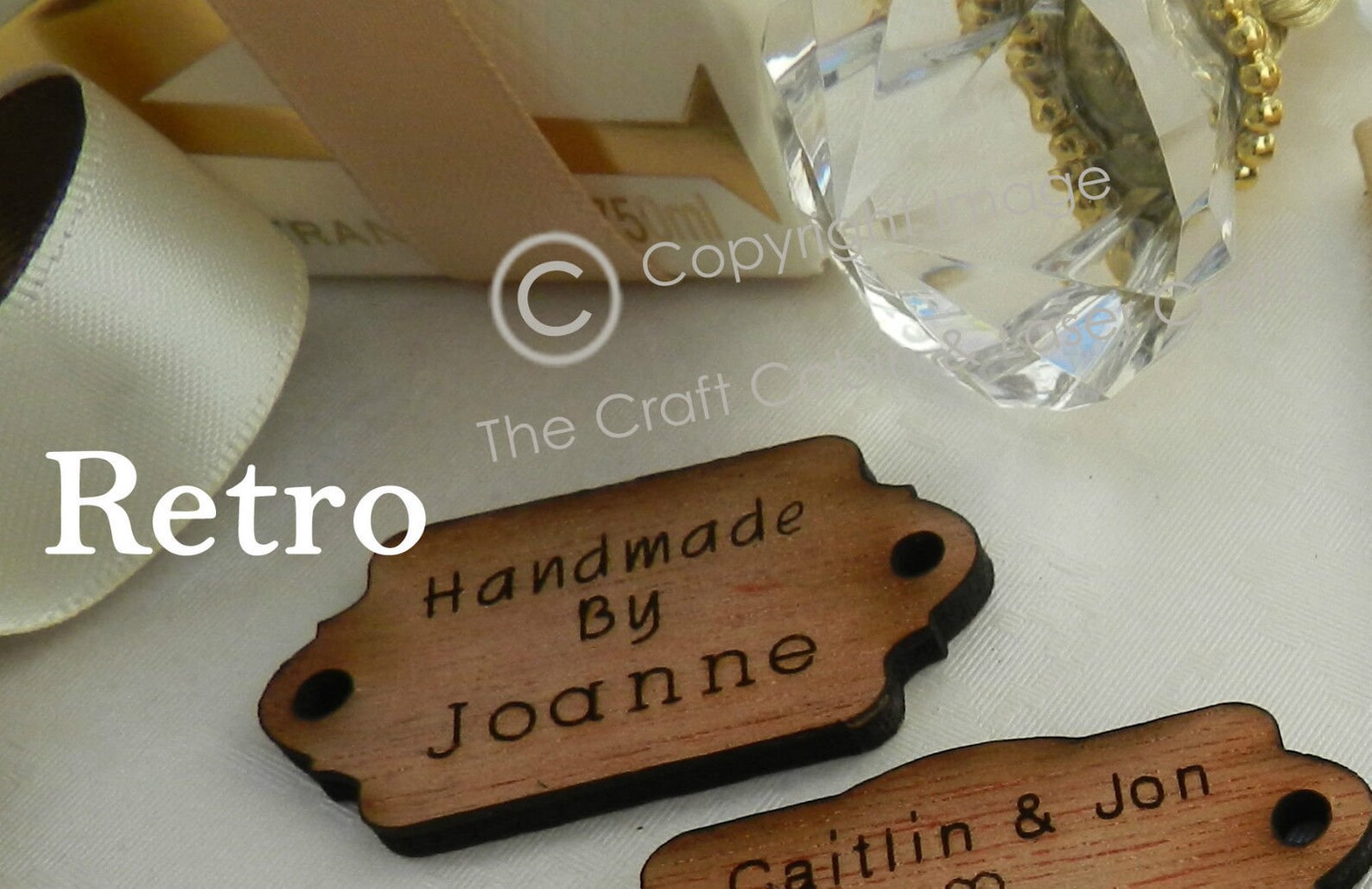 Personalised Wooden Tags Invitations Favours Crafts | Etsy