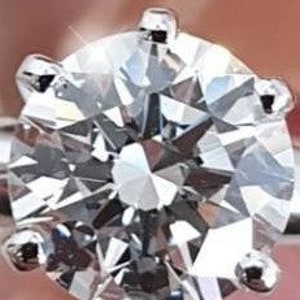 1 Carat Certified Natural Diamond Engagement Ring Art Deco Unique ...