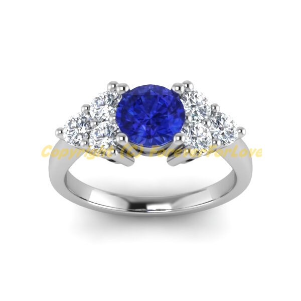 Royal Blue Sapphire - Etsy