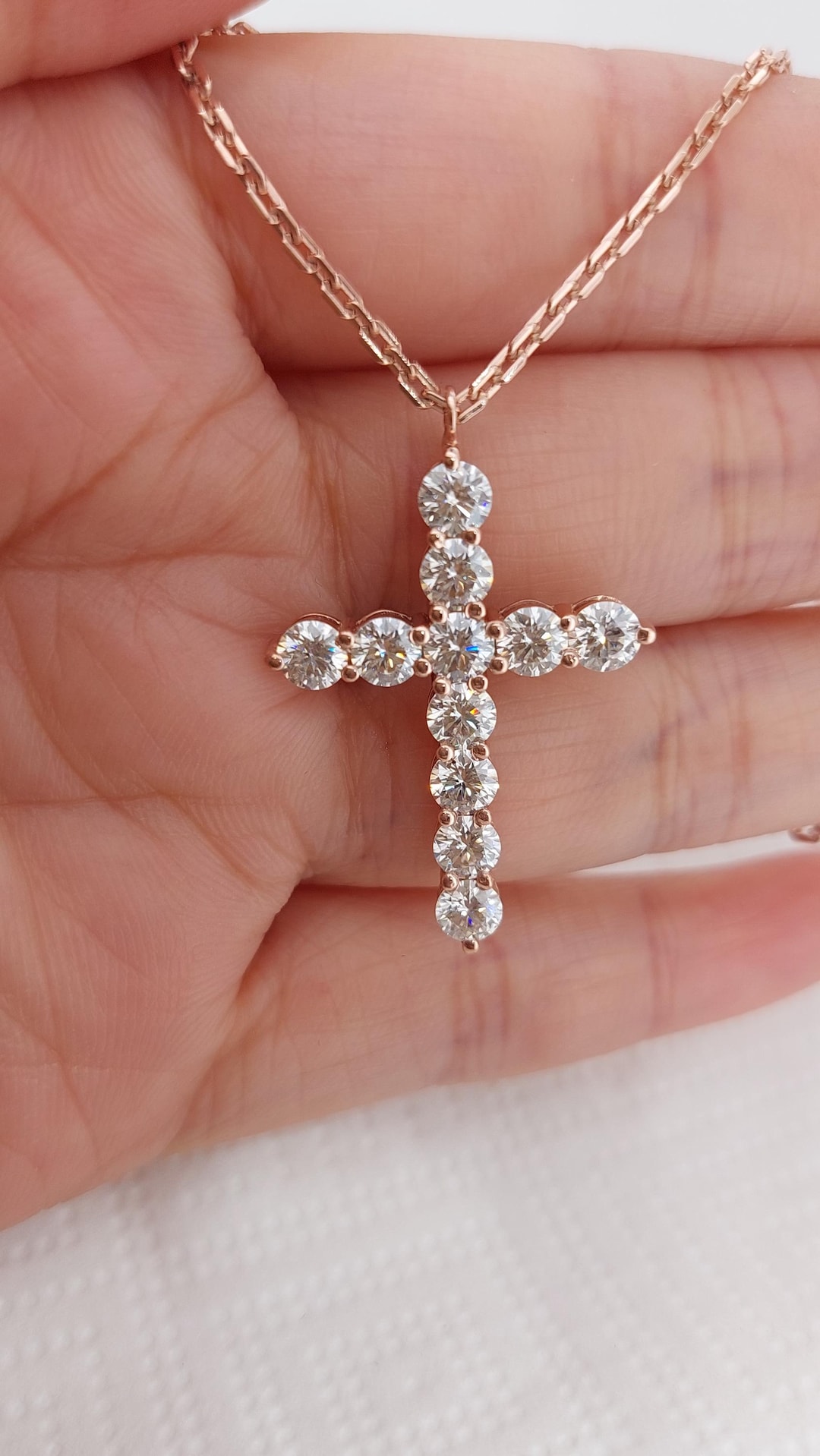 Interesting Womens Diamond Cross Pendant Images