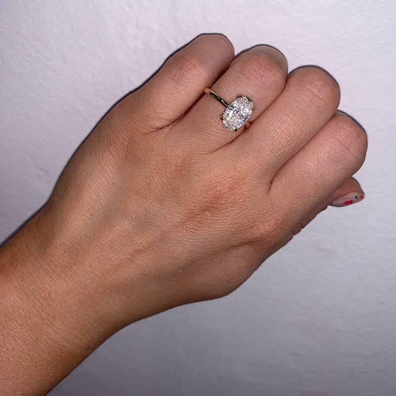 Moissanite Jewelry Ice - Etsy UK