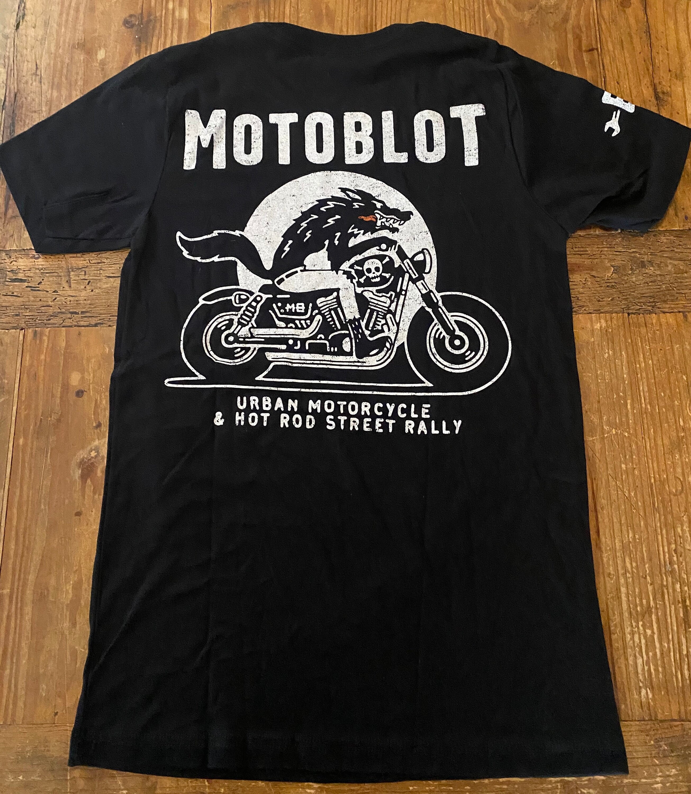 Motoblot Moto Wolf T-shirt (version #2) - Etsy