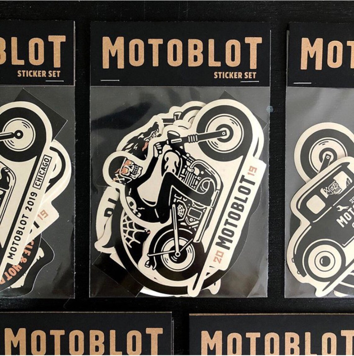 MOTOBLOT 2019 Jumbo Sticker Pack - Etsy