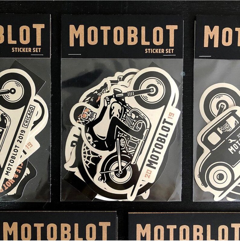 MOTOBLOT 2019 Jumbo Sticker Pack - Etsy