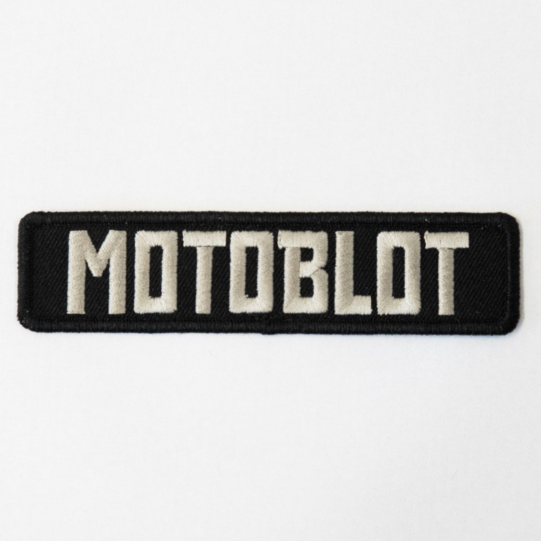 MOTOBLOT 2023 Embroidered Strip Patch - Etsy