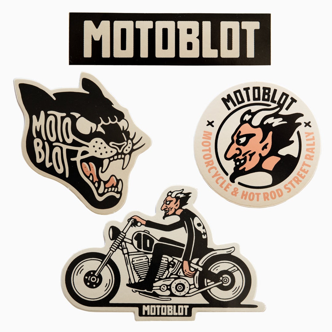 MOTOBLOT 2023 "devil" Sticker Pack (#4) - Etsy