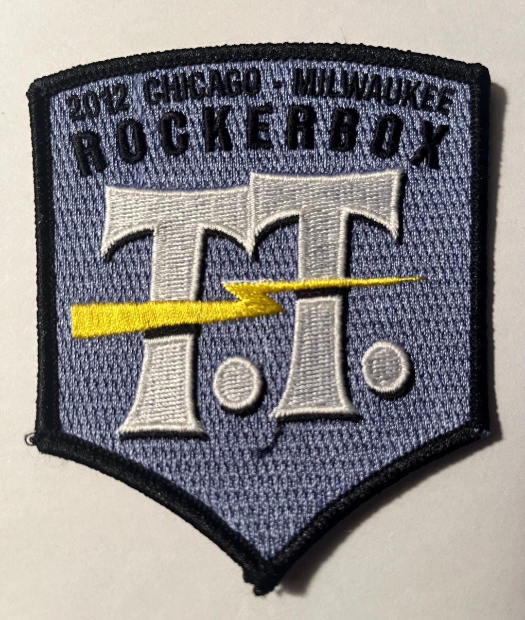 Rockerbox TT Chicago to Milwaukee 2012 Jacket Patch - Etsy