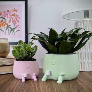 Cute Coffee Planter, Cozy Indoor Cafe Mug Plant Pot Decor, Coffee Lover ...