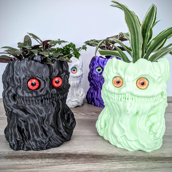 Monster Plant Pot - Etsy