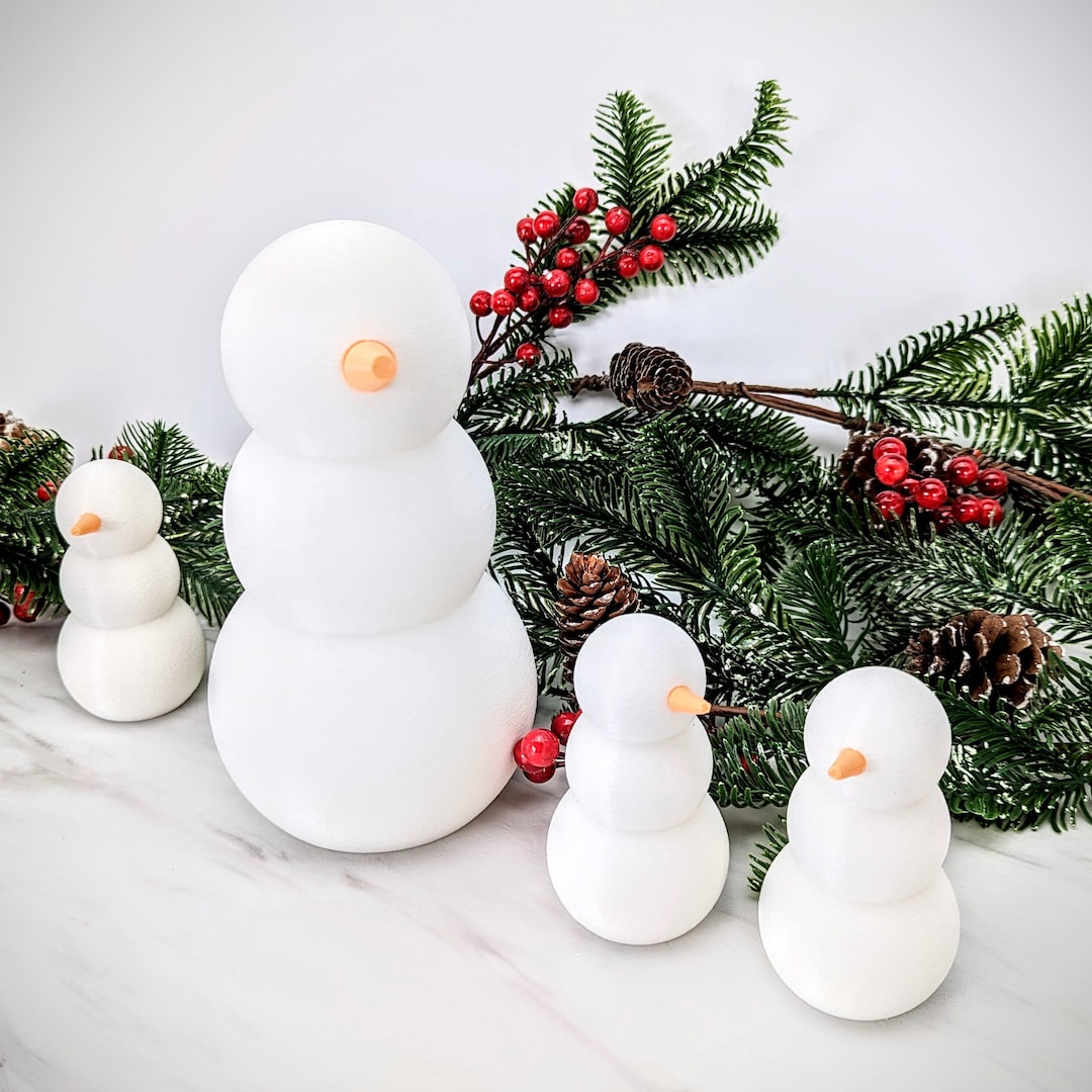 Snowman Christmas Decor Holiday Decoration Christmas Gifts Winter Decor ...