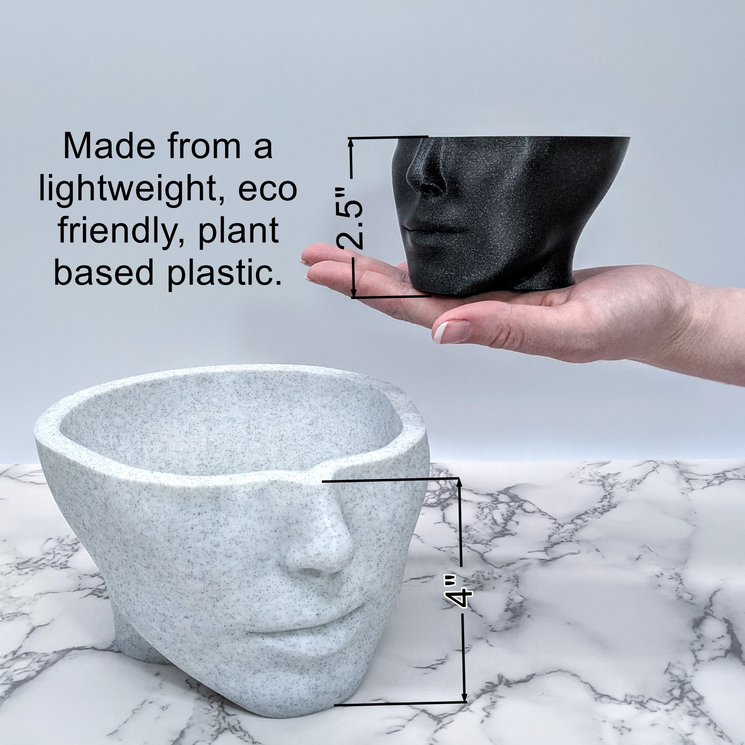 Head Face Planters Face Pot Head Planters Pots for Plants - Etsy Canada