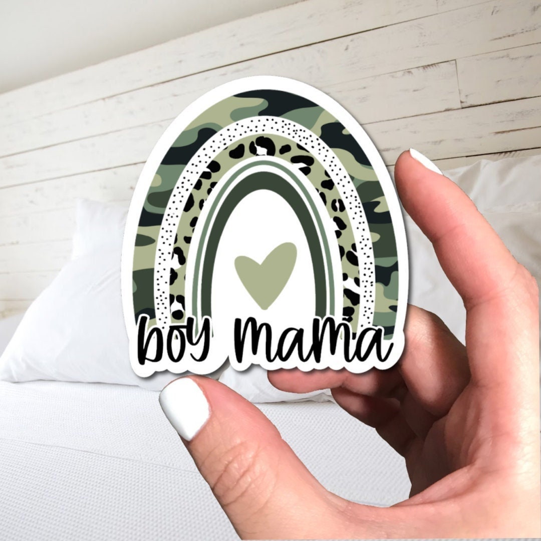 Boy Mama Sticker Waterproof 3 Inch Sticker - Etsy