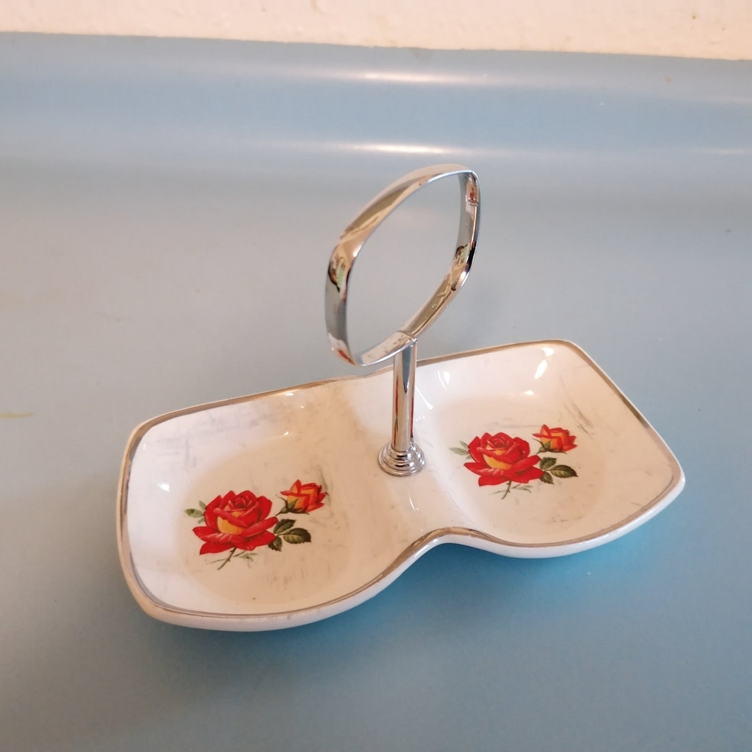 1950s Midwinter Stylecraft 'rose Marie' Duo Dish - Etsy