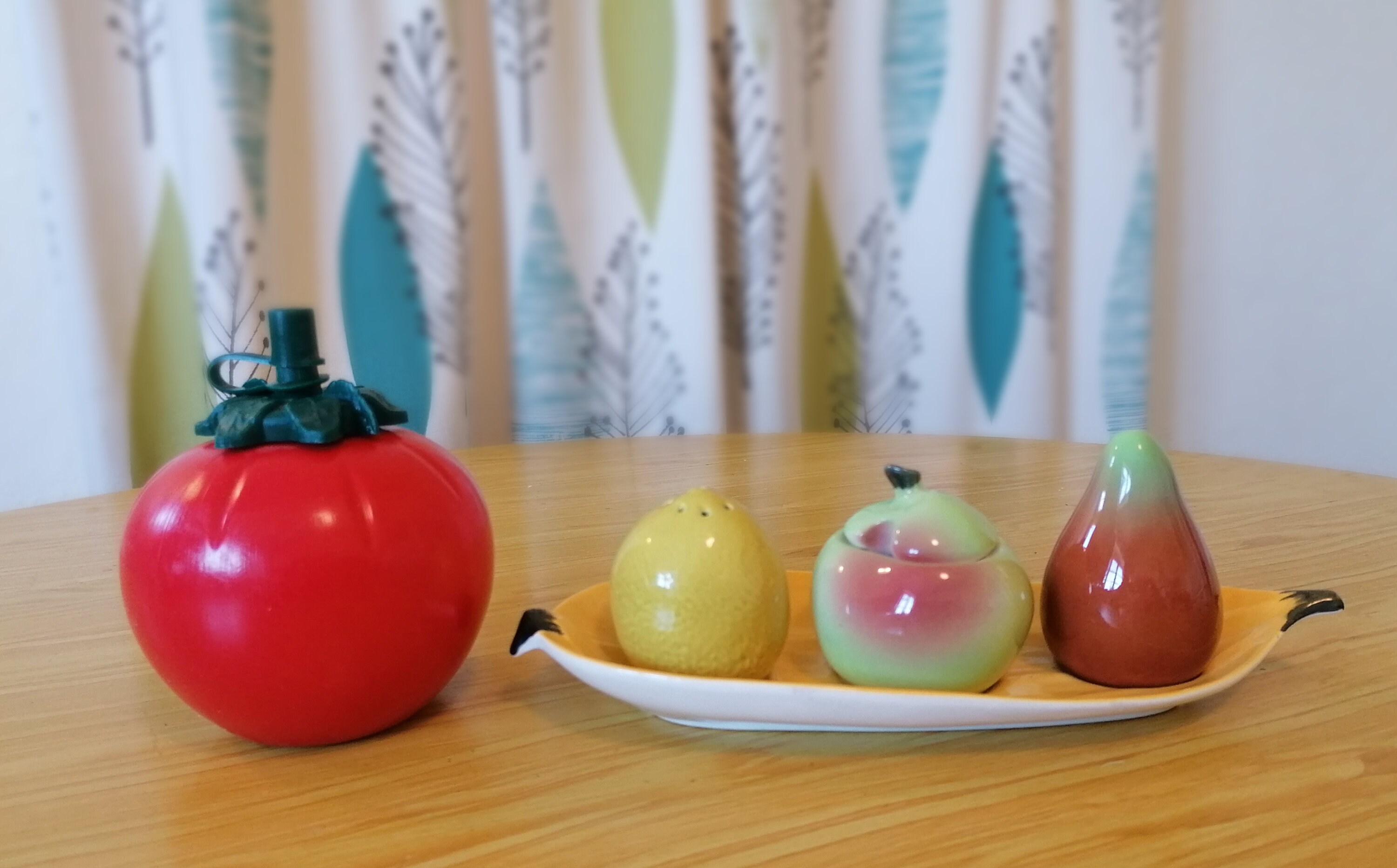 1950s Carlton Ware 'fruit' Condiment Set - Etsy UK