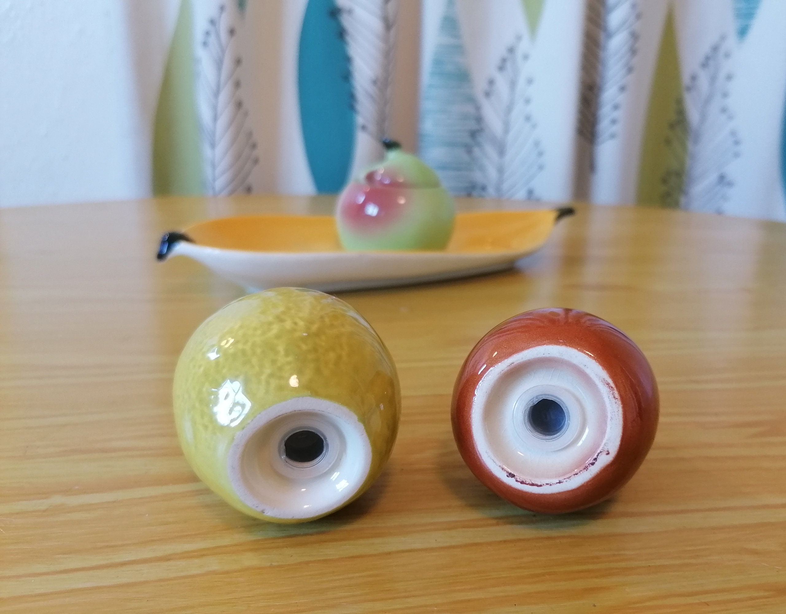 1950s Carlton Ware 'fruit' Condiment Set - Etsy UK