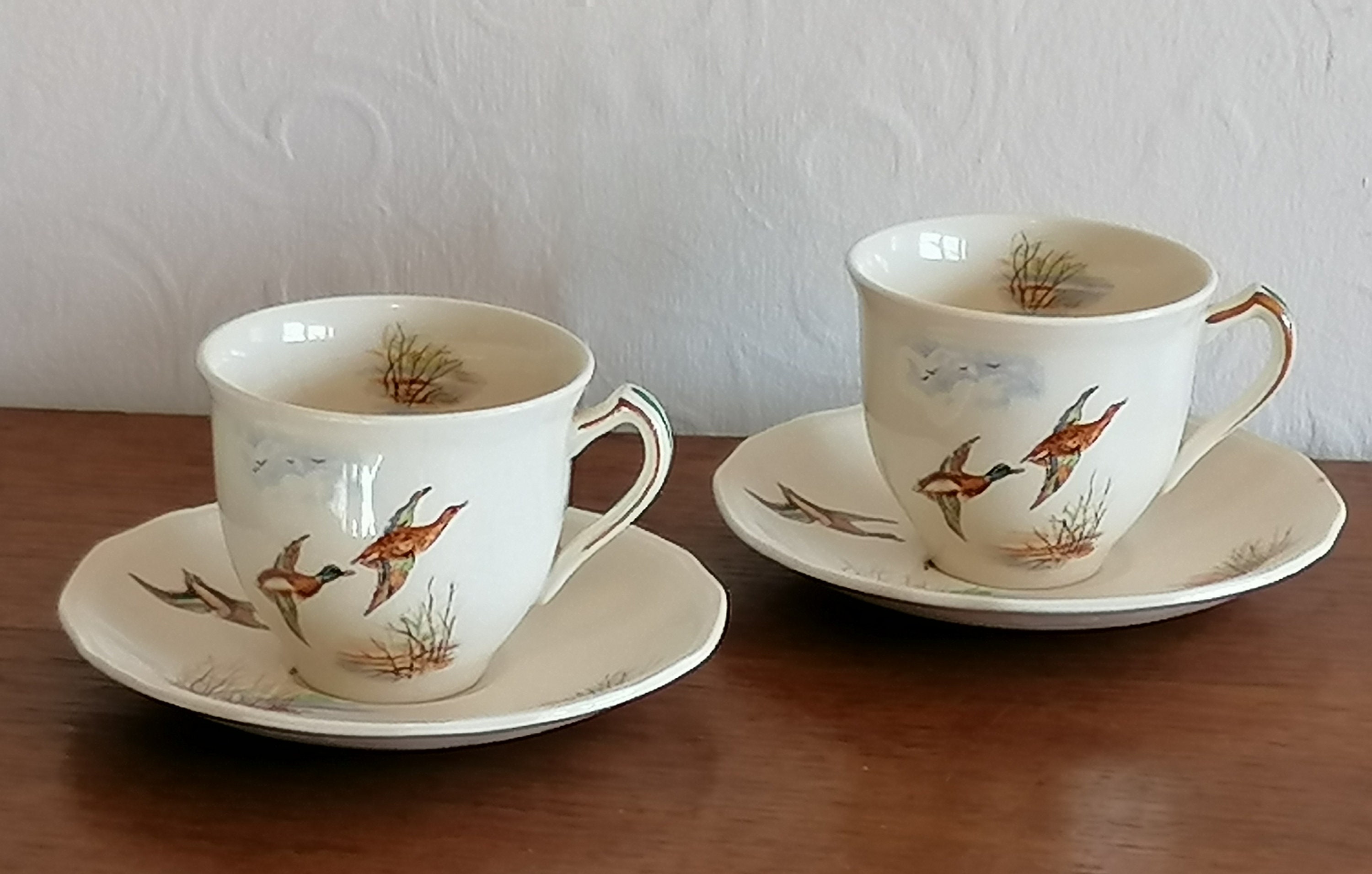1940s Alfred Meakin 'wildfowl'/'flight' Tea - Etsy