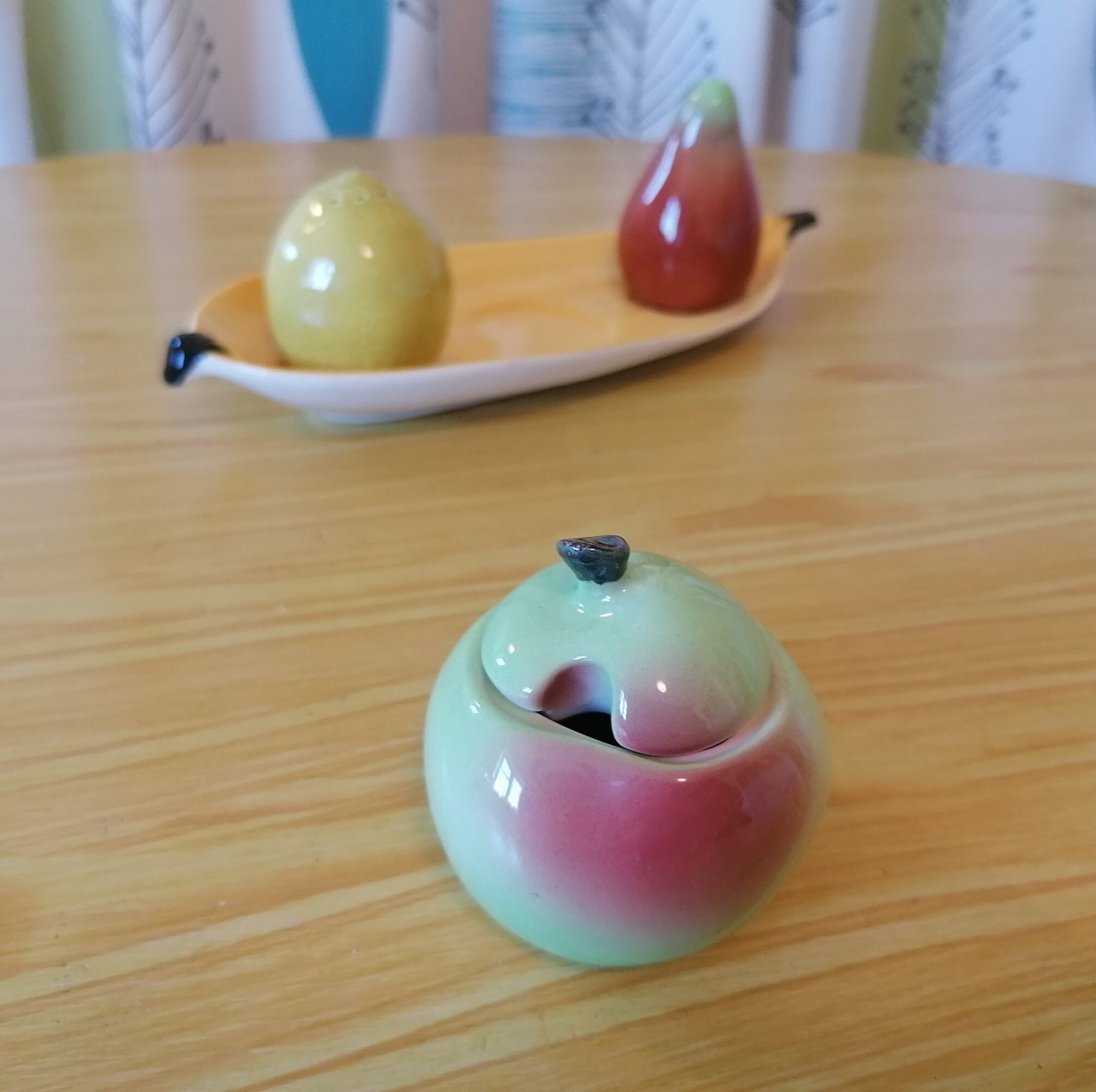 1950s Carlton Ware 'fruit' Condiment Set - Etsy UK