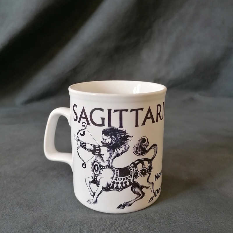 Sagittarius Mug Vintage - Etsy UK