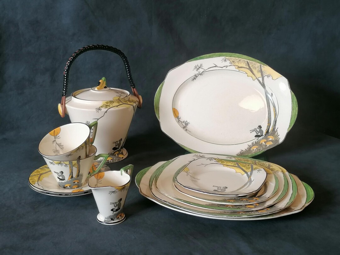 1930s Burleigh Ware 'pan' Tableware - Etsy UK