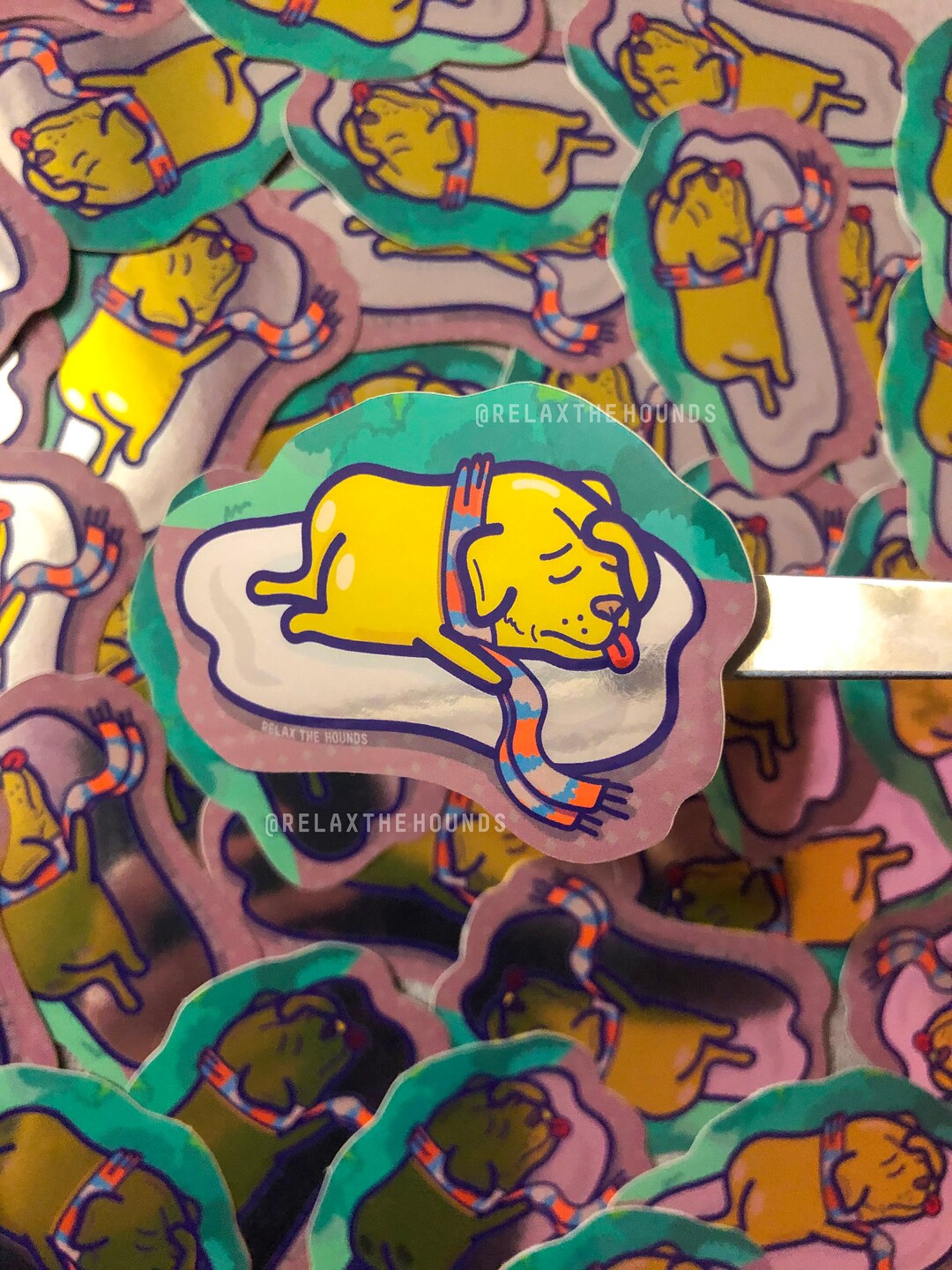 Bojack - Sad Dog Seconds Sale - Mirror Stickers - Etsy