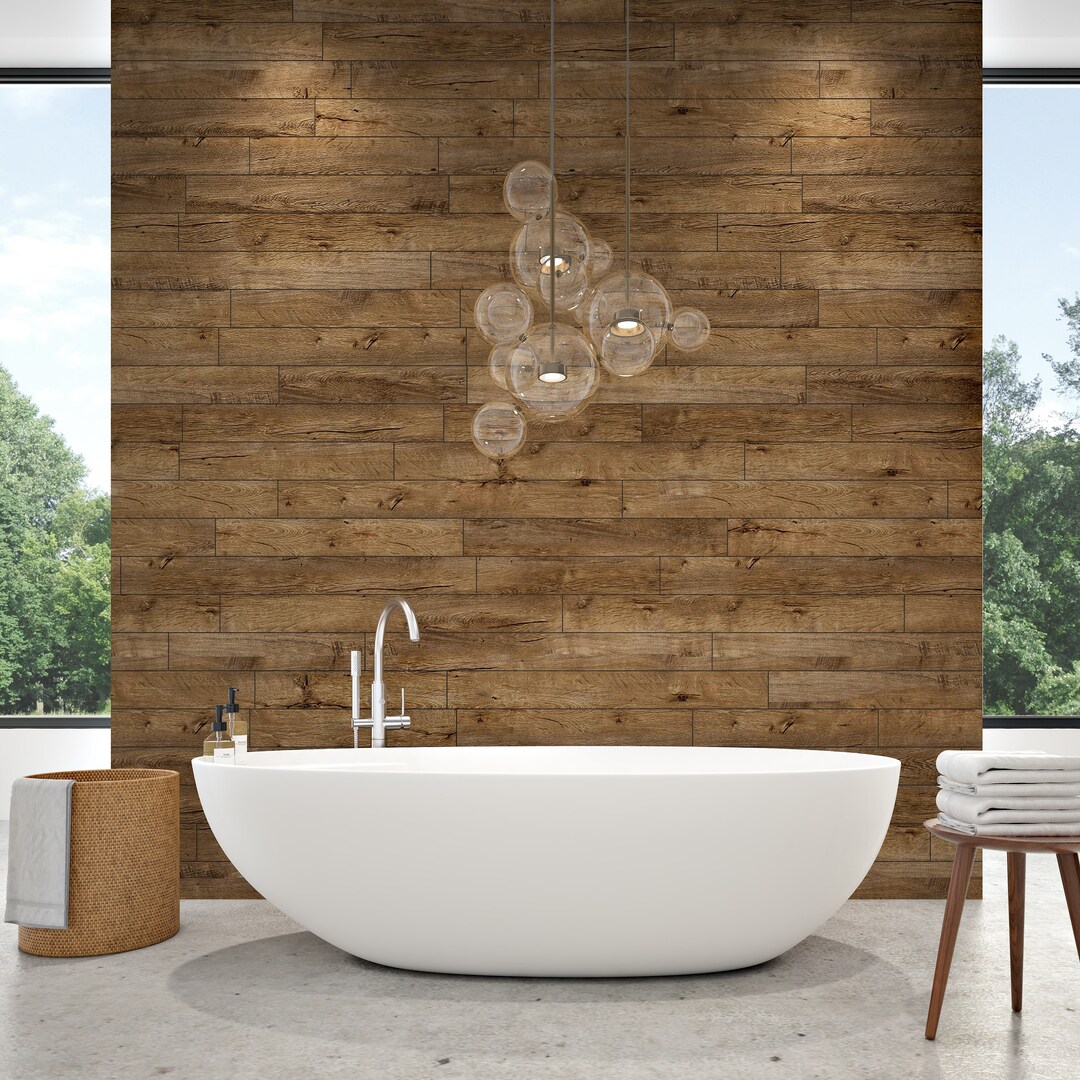 Rustic Brown Wall Paneling ** 10 Sq.ft. per Pack ** - Etsy