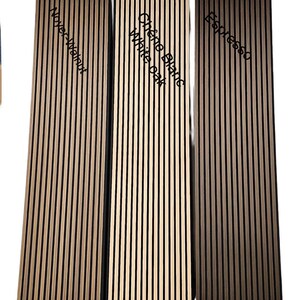 3D Wall Panel Lattes 12'' X 96'' *2 Pack* Sound Diffuser, Wall Design ...