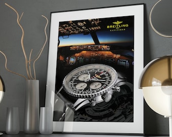 Breitling Poster Print - Etsy