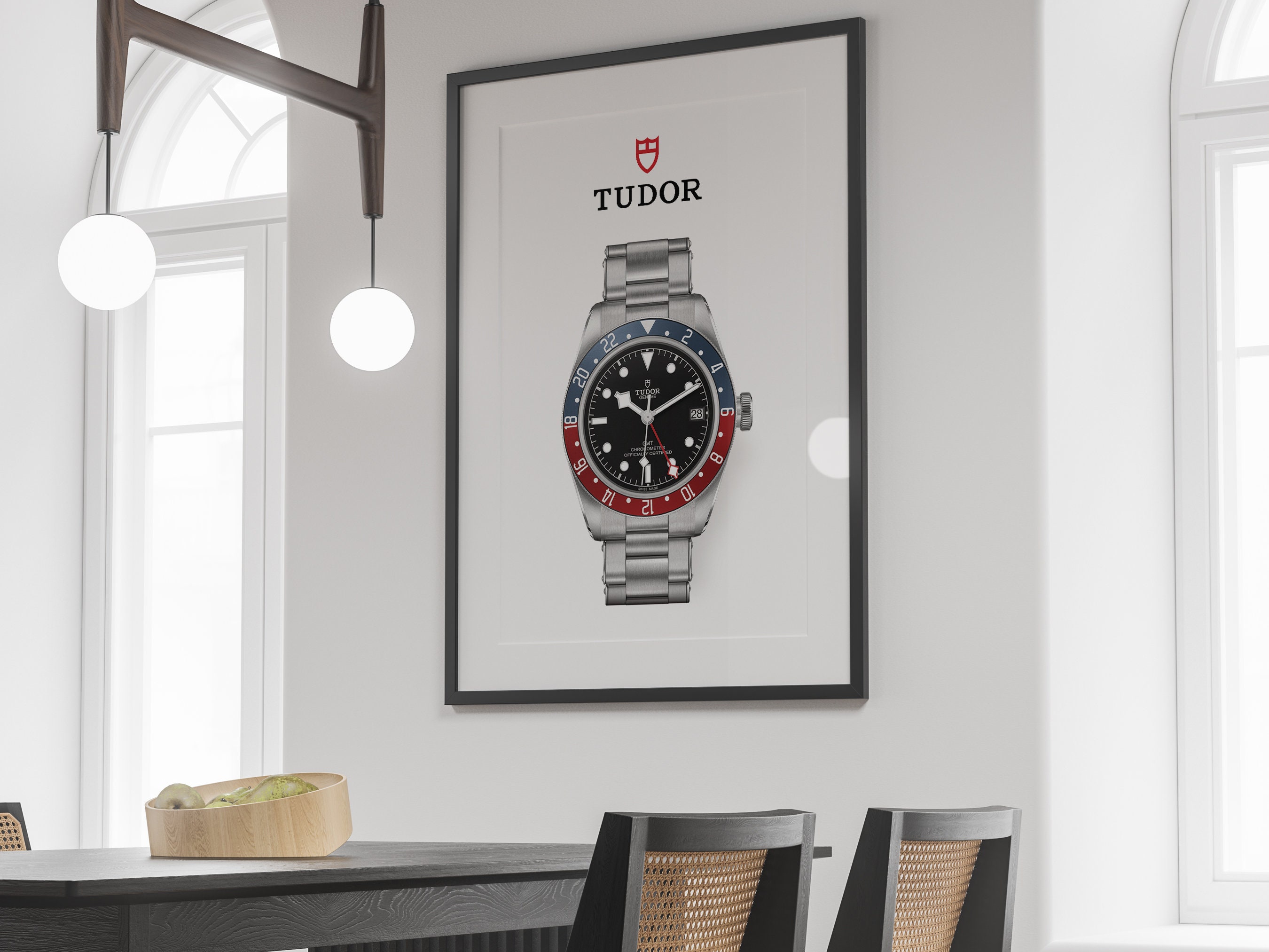 Tudor GMT Black Dial Poster Tudor Poster Gift Ideas for Men - Etsy UK