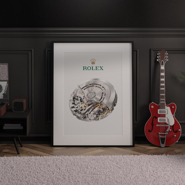 Rolex Wall Art - Etsy