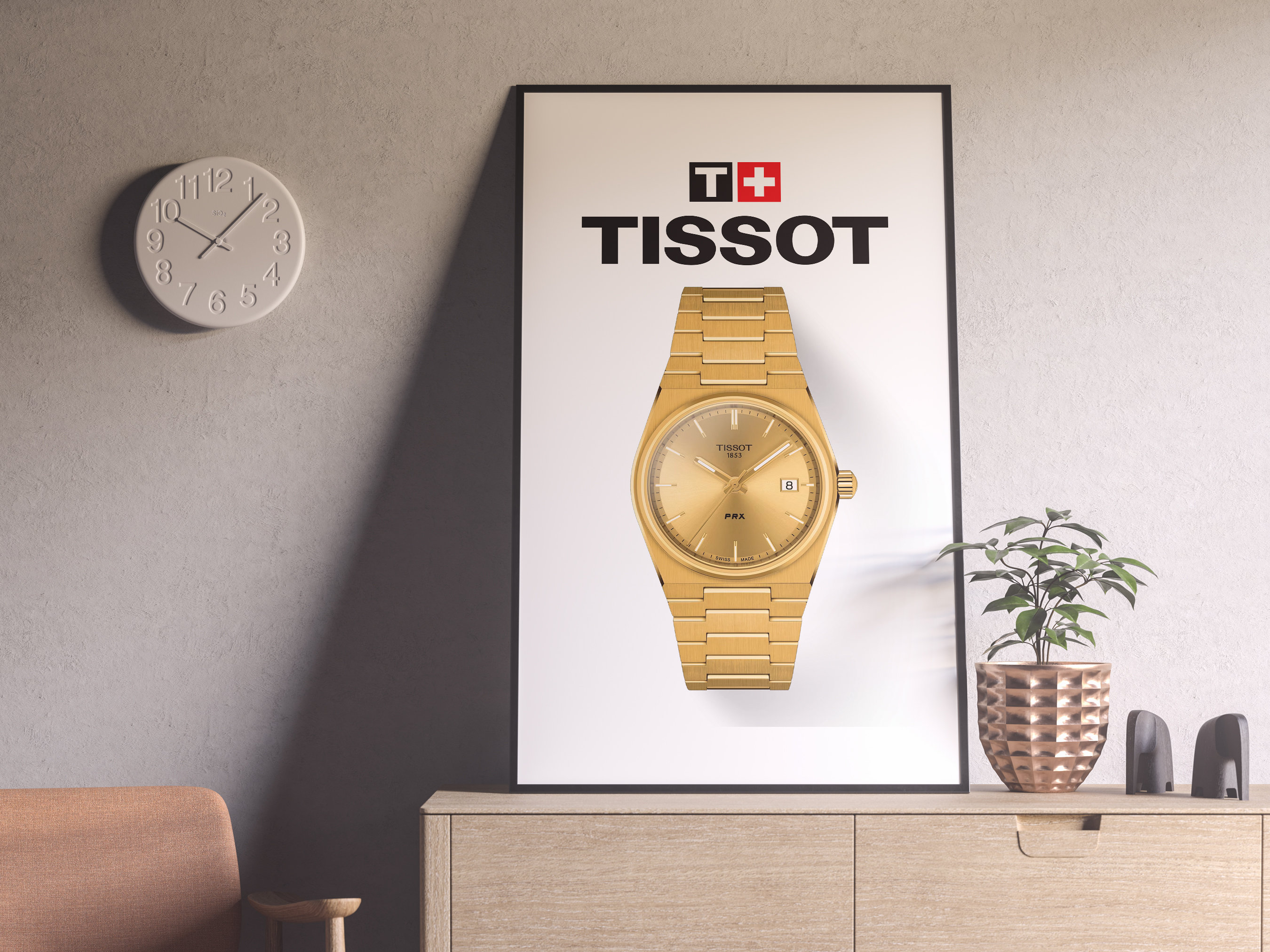 PRX Gold Watch Poster, Watch Poster, Watch Print, Watch Art, Gifts for ...