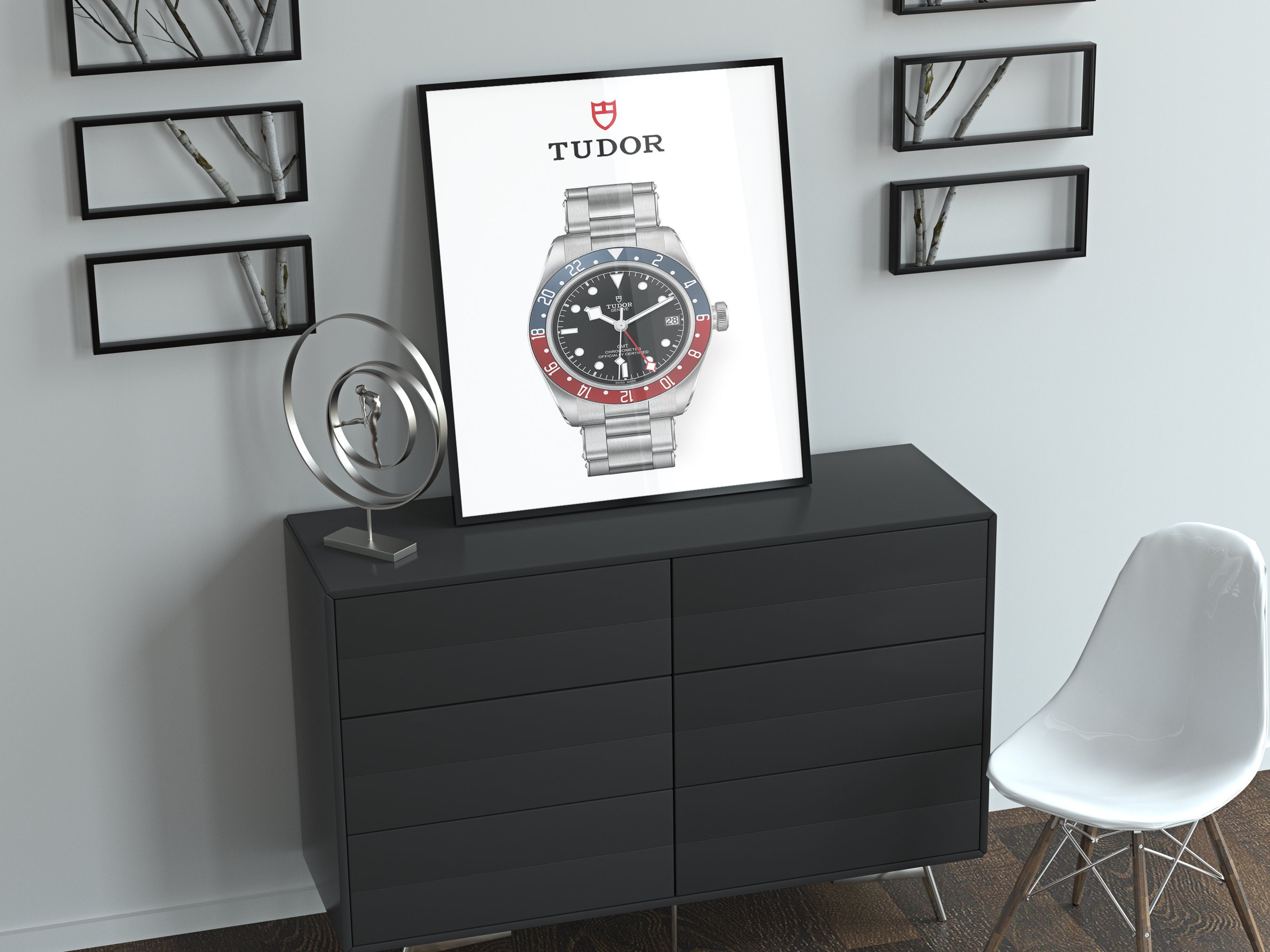 Tudor GMT Black Dial Poster Tudor Poster Gift Ideas for Men - Etsy UK