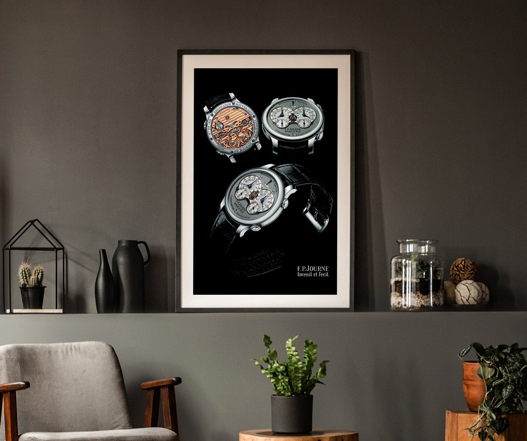 F.P. Journe Chronomètre à Résonance Watch Poster | Luxury Watch Art ...
