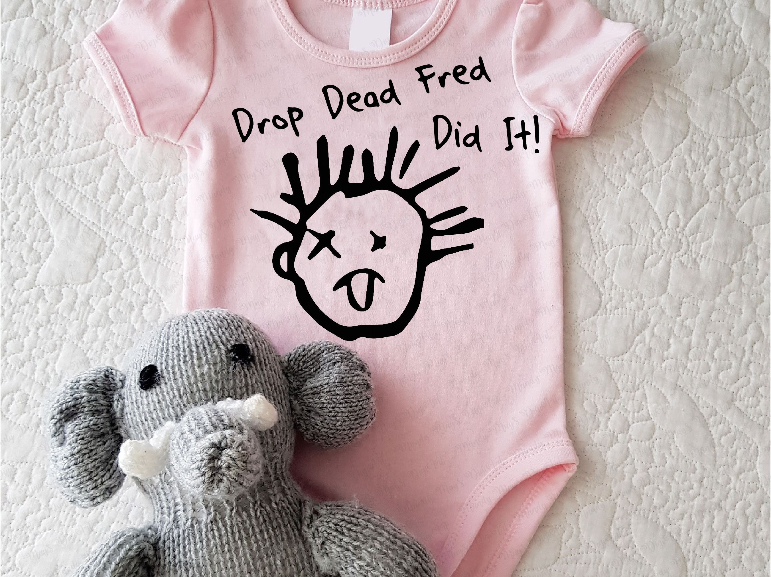 Funny Fred Did It Svg Cut File -design Space and Studio File, Cricut ...