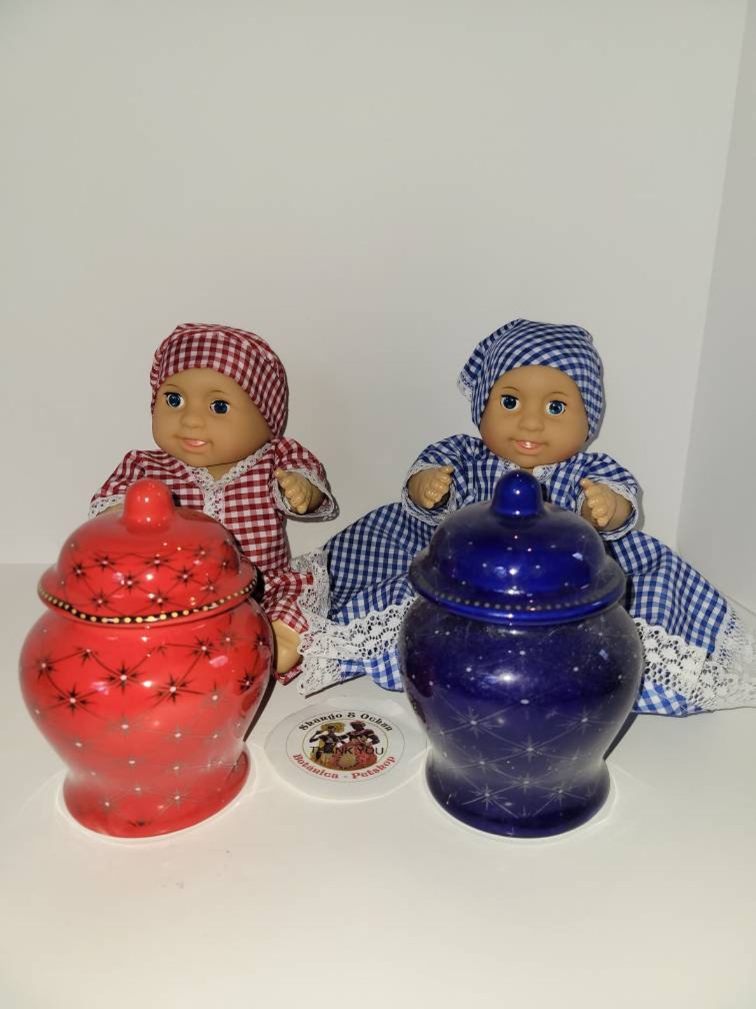 Jimaguas IBEYIS Ibejis With Soperas Santeria Santo Osha Ifa Yemaja ...