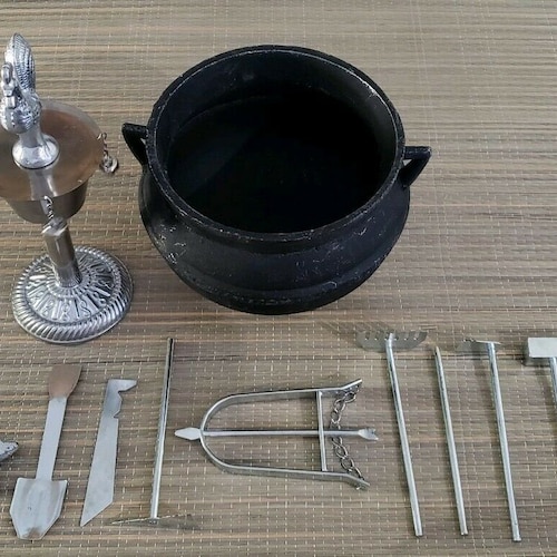 Tools Herramientas Ogun Osun Ochosi Guereros Cardero Santeria - Etsy