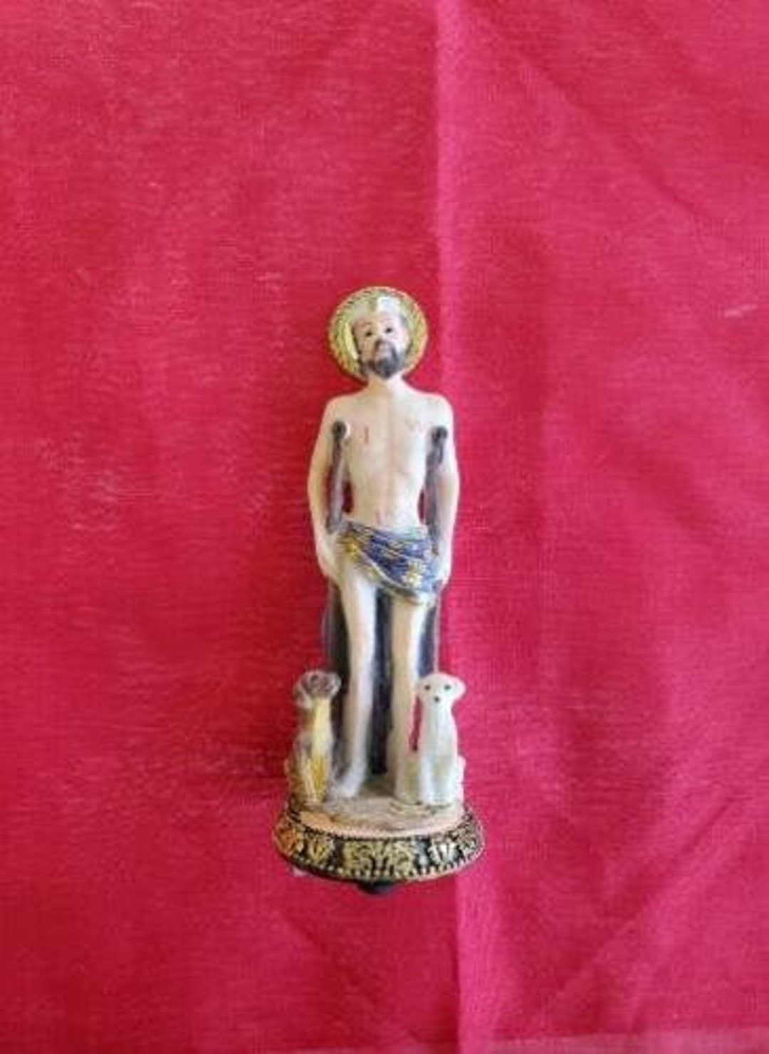 5" Inch Saint Lazarus Statue Figurine Figure San Lazaro Santo St ...