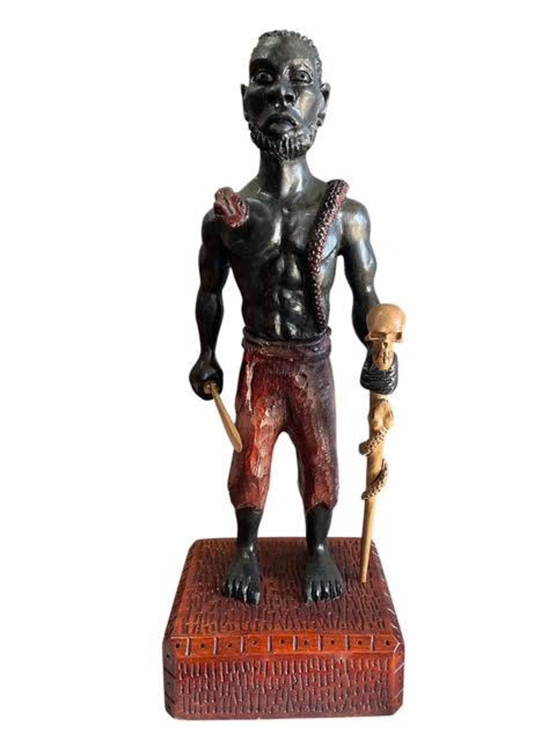 Congo Egun Ta Jose Negro Fransico Alboran Muneco Doll Santeria Ifa Osha ...