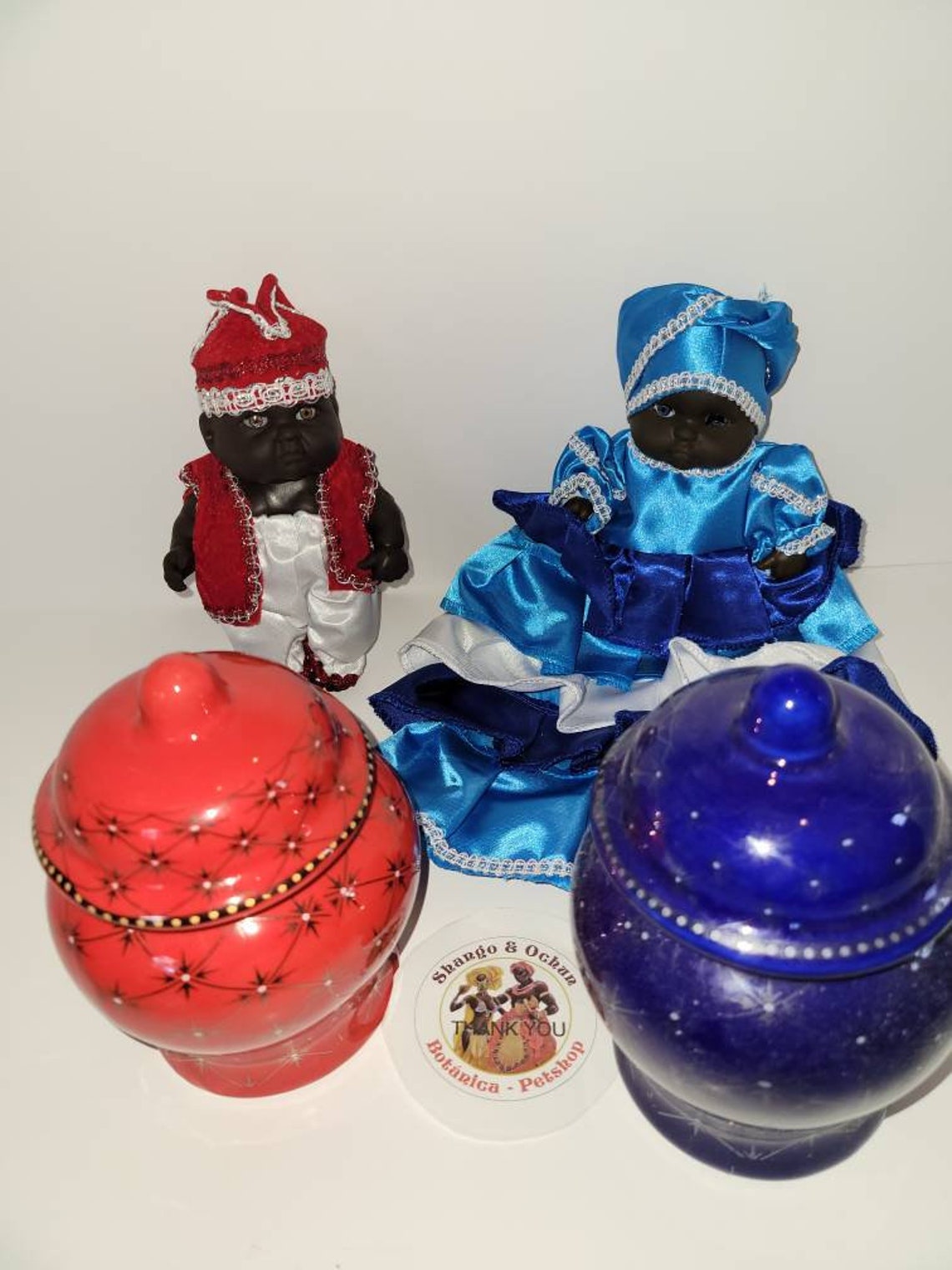 Jimaguas IBEYIS Ibejis With Soperas Santeria Santo Osha Ifa - Etsy